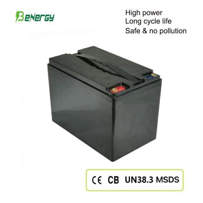 BENERGY 12V 52Ah LiFePO4 Batterij voor Marine Zonne-UPS