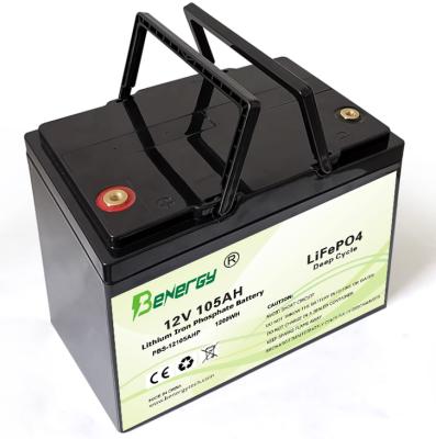 Cina Batteria LiFePO4 12V 105Ah con Riscaldamento a Bassa Temperatura Integrato (-20°C a 60°C) | 5000+ Cicli Profondi per Camper, Impianti Solari Off-Grid, Imbarcazioni Marine | Funzionamento Sicuro e Senza Manutenzione in vendita