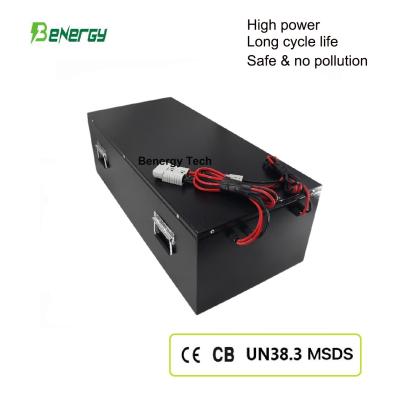 China 72V 100Ah Lithium Iron Phosphate Battery for Automated Guided Vehicles & Mobile Robots – Bluetooth, Fast Charging, Deep Cycle LiFePO4 AGV Battery for sale