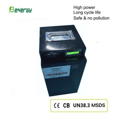 China 72V 30Ah High Power LiFePO4 Battery with IP65 Waterproof Case for Electric Motorcycles and Scooters for sale