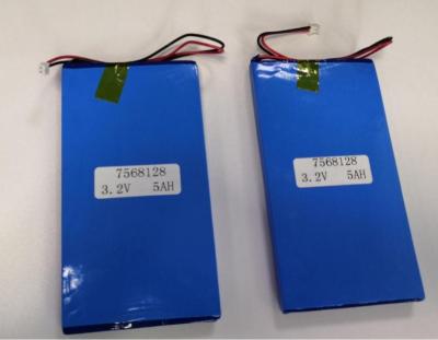 중국 3.2 볼트 5Ah UPS LiFePO4 배터리 리튬 이온 파우치 셀 딥 사이클 판매용