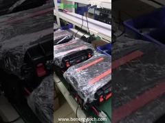 5000WHリチウム携帯用動力火車51.2V 105Ahの太陽発電機のエネルギー蓄積 システム