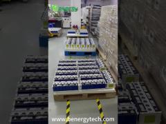 IEC62133 Solar Street Light Battery Lifepo4 12V 25AH With Connectors