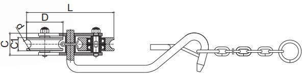 Zinc Silver Garrucha Bananera For Banana Farm 1