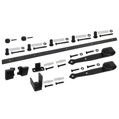 Cina Scivolamento della porta Kit Mini Arrow Barn Door Style del Governo del rullo in vendita