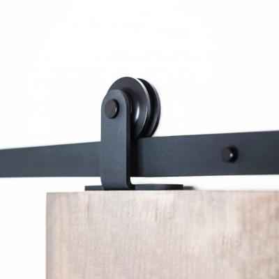 Cina hardware scorrevole interno di legno della porta di granaio con la ferrovia di 2m in vendita
