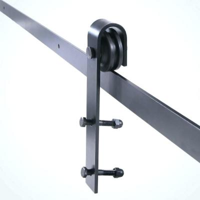 Cina hardware scorrevole interno di legno della porta di granaio con la ferrovia di 2m in vendita