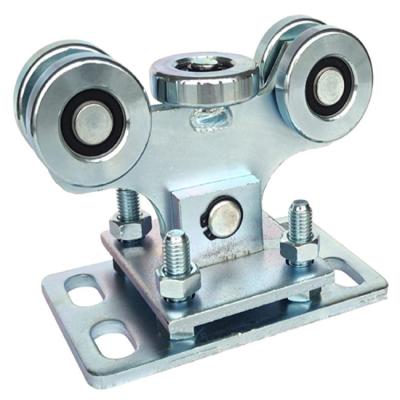 Cina 60mm con la ruota a mensola del trasporto 5 del portone del piatto regolabile della riparazione in vendita