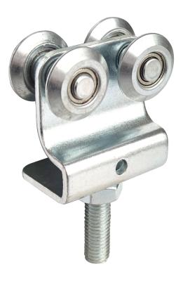 Cina ruota commerciale resistente 54mm del carrello della ferrovia dei rulli della pista del portello scorrevole di 28mm 38mm in vendita