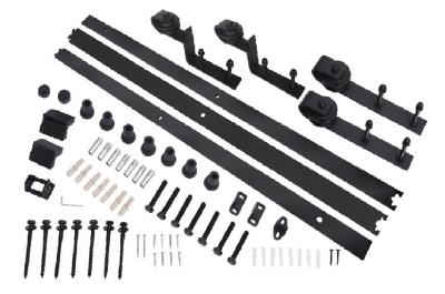Cina 11 Ft 10 Ft che impiombano il doppio hardware della porta di granaio per i Governi che appendono il sistema di pista della porta    3 metri in vendita