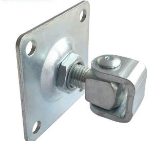 Cina Zinchi la cerniera regolabile placcata per le cerniere dell'hardware del portone del ferro in vendita