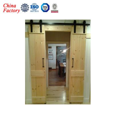 Cina JNK che fa scorrere l'hardware del portone del granaio che fa scorrere l'hardware di legno della porta con il fermo della maniglia dei rulli in vendita