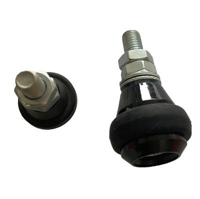 China Preto de nylon do rolo de guia da porta de deslizamento M12 de 43MM 30MM à venda