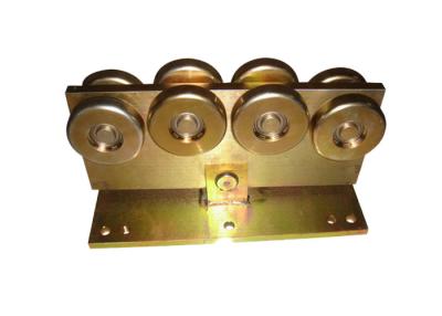 China Zinque o transporte automático de prata do rolo da porta deslizante do modilhão com 8 rodas 113mm à venda