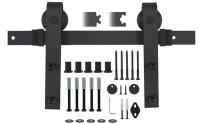 China Top Mount Sliding Door Hardware Track Rollers Interior for sale