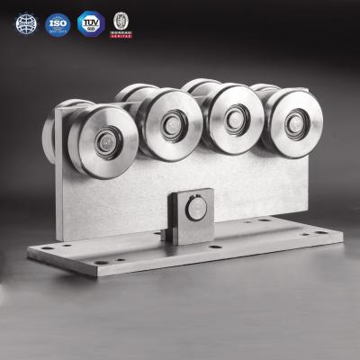 Cina carraige sllding del portone del portone di fabbrica con 5 ruote in vendita