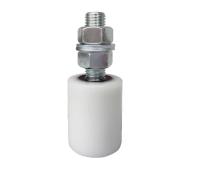 China 40x60 Bottom Cantilever Gate Guide Rollers With M16 Bolt Upper Guide for sale