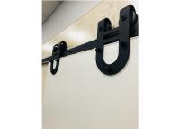 China electrophoresis black barn door hardware for sale
