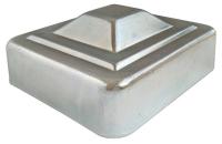 China 3 Inch 100mm Galvanized Square Post Cap for sale