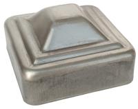 China 3 Inch 100mm Galvanized Square Post Cap for sale
