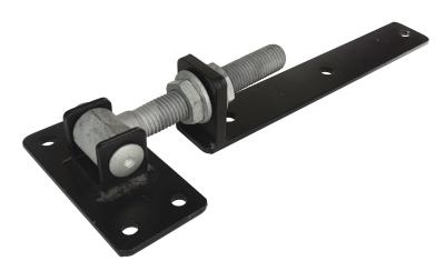 China Dobradiça ajustável de Bolton da porta de balanço com a dobradiça de fixação da porta da placa para o hardware da porta de deslizamento à venda