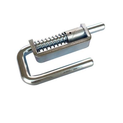 China Pestillo de puerta de resorte de zinc brillante para kit de puerta de campo de madera Uni Latch en venta