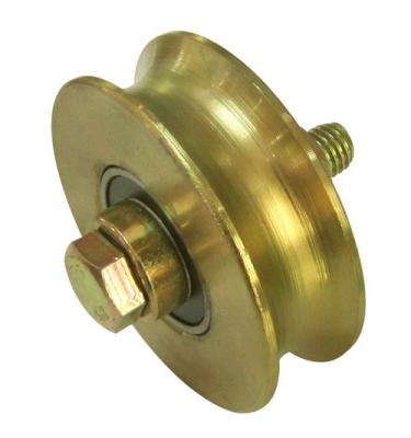 Cina Q235 ruota del portone di scivolamento della scanalatura del metallo V con Bolt in vendita
