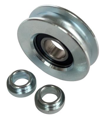 Cina Q235 ruota del portone di scivolamento della scanalatura del metallo V con Bolt in vendita