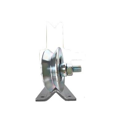Cina Q235 ruota del portone di scivolamento della scanalatura del metallo V con Bolt in vendita