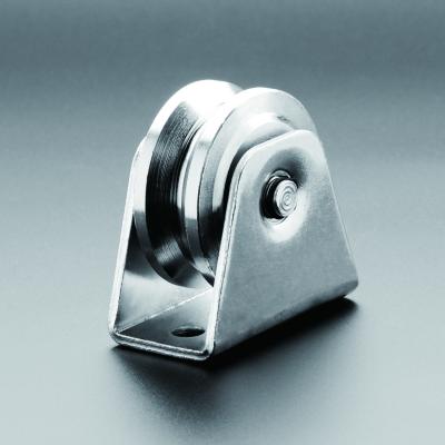 Cina Doppia ruota del portone di scivolamento della scanalatura dei cuscinetti V con Bolt in vendita