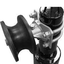 Cina PA quadrato Rod Black Wheel Rollers del giro 4
