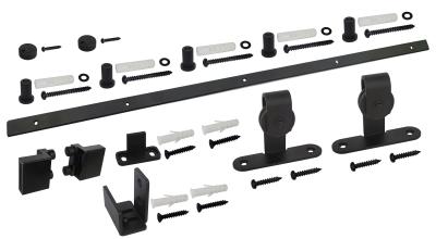 Cina Hardware eccellente Kit Black della porta di Mini Top Mount Mini Barn in vendita