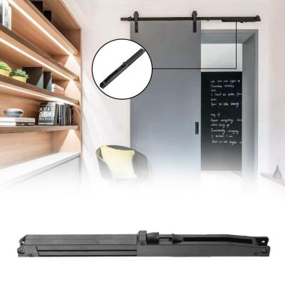 Cina Scivolamento dell'hardware vicino molle Kit Black della porta di granaio di rotolamento della cinghia in vendita