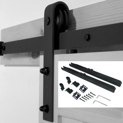 Cina Scivolamento dell'hardware vicino molle Kit Black della porta di granaio di rotolamento della cinghia in vendita
