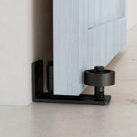 China Adjustable Floor Mount Door Guide For Sliding Barn Door Hardware for sale