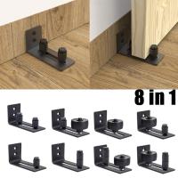 China Adjustable Floor Mount Door Guide For Sliding Barn Door Hardware for sale