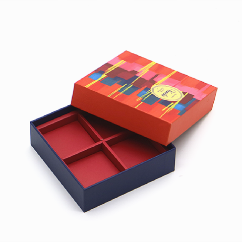 Chocolate box with various finish options