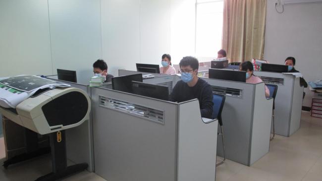 Production line at Dekun Printing