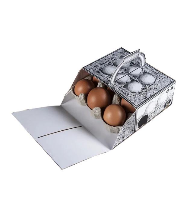 Dekun CMYK egg carton front view