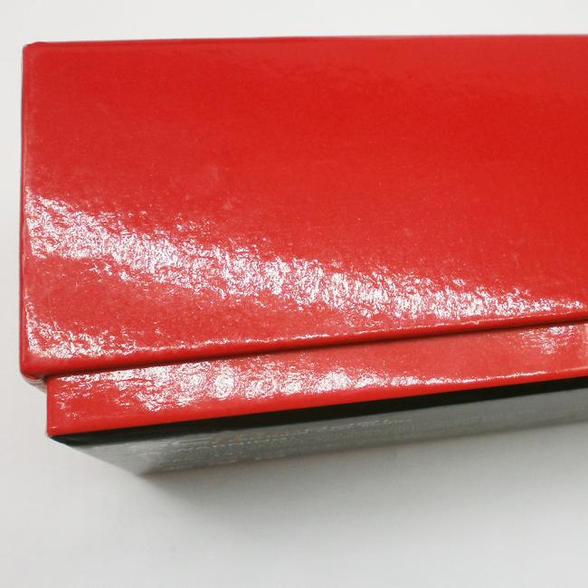 Custom chocolate box with glossy lamination