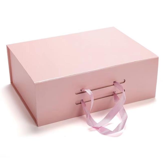 Custom designed gift box with special surface finishing