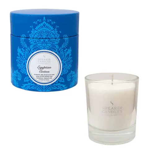 Custom candle packaging box with matte PP lamination finish