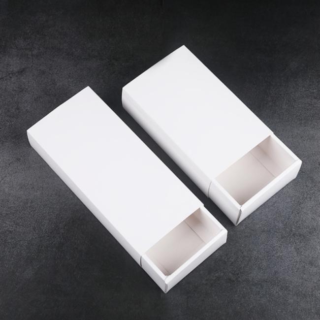 Foldable drawer kraft mailer box for underwear and socks packaging