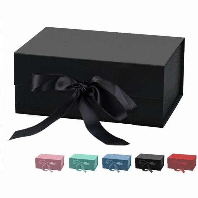Custom printed folding gift box design