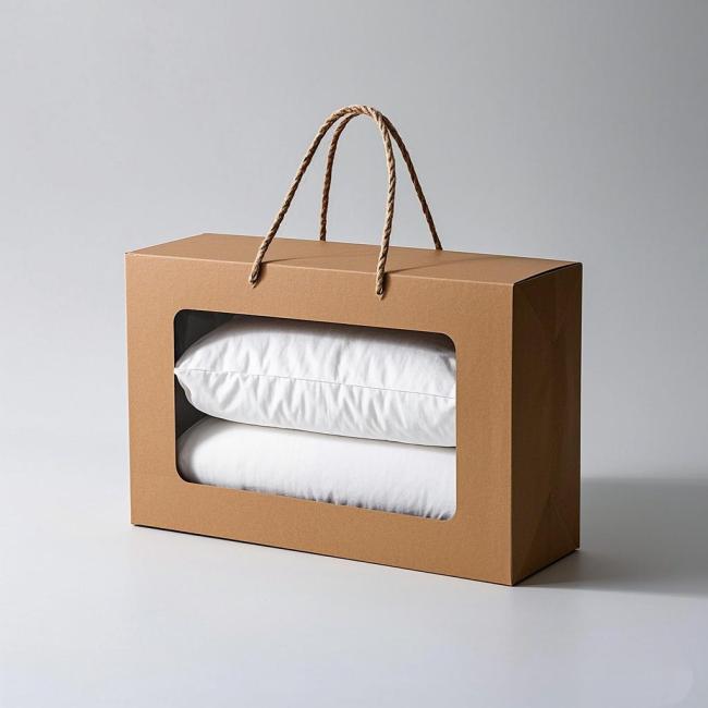 Bedding packaging box with custom printing