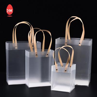 Cina Borsa della spesa in plastica LDPE Abito cosmetico Borse trasparenti per regali in vendita