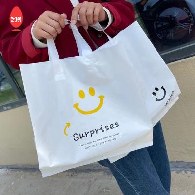 Cina Sacchetto di plastica per la spesa con logo promozionale in LDPE ecologico in vendita