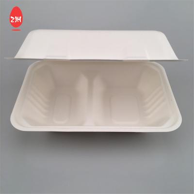 Cina Contenitori per imballaggio alimentare usa e getta OEM Piatti monouso per ciotola di canna da zucchero FSC in vendita