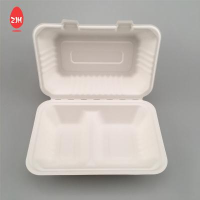 Cina Contenitori per imballaggio alimentare usa e getta OEM Piatti monouso per ciotola di canna da zucchero FSC in vendita