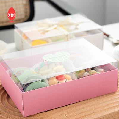 Cina Confezione di scatole di biscotti Macaron riciclabili Scatola di cioccolatini per torte in vendita